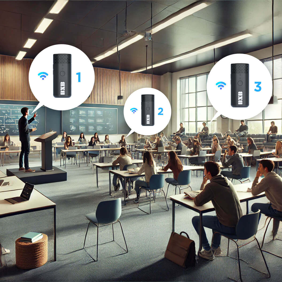 DECT Wireless Microphone | BXB Networked AV solution